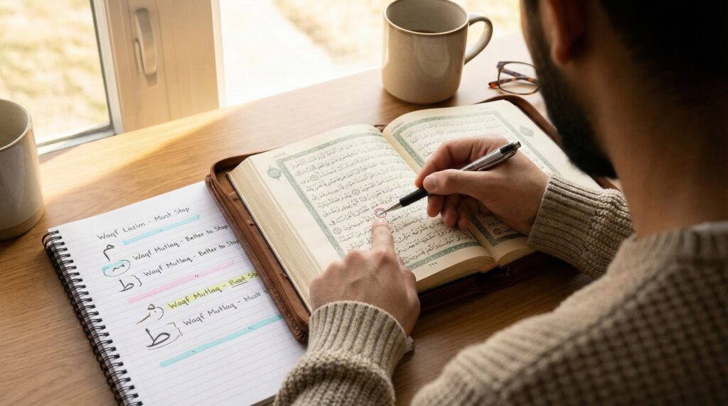 Quran Symbols Guide: Complete Tajweed Marks & Stop Signs With Examples ...