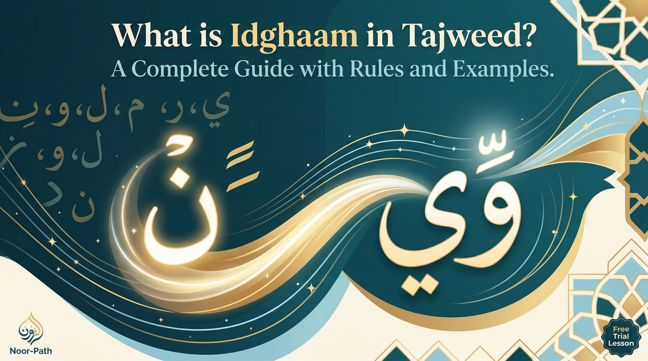 What is Idghaam in Tajweed? Rules, Letters, and Examples - NoorPath Academy